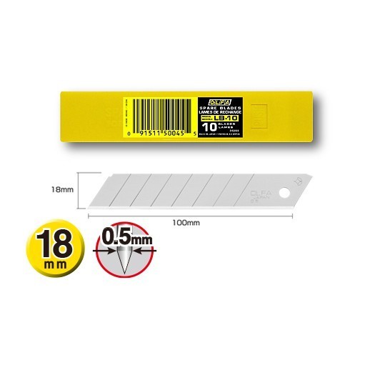 มีดตัดกระดาษ ใบมีดคัตเตอร์ OLFA LB-10 ขนาด18มม. (หลอด10ใบ) | Shopee ... มีดตัดกระดาษ ใบมีดคัตเตอร์ OLFA LB-10 ขนาด18มม. (หลอด10ใบ) | Shopee ...