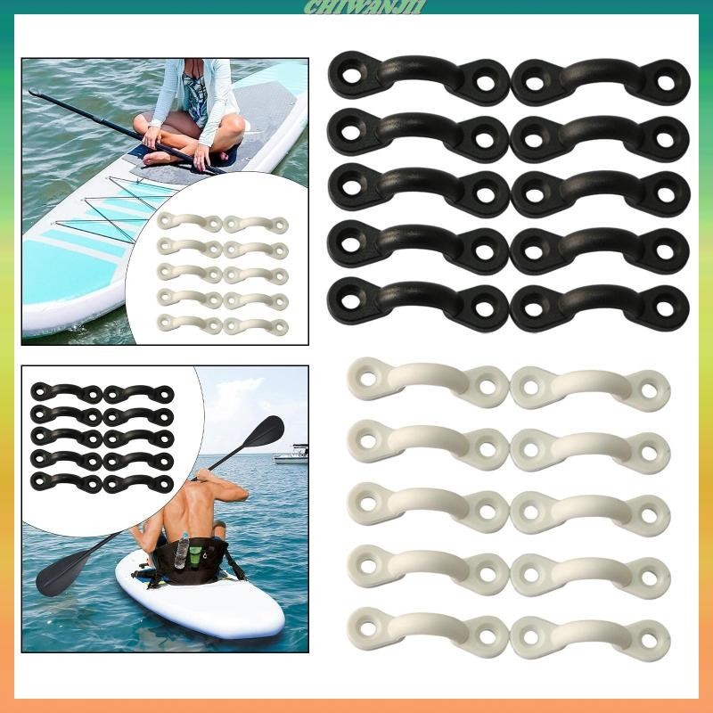 [ Chiwanji1] 10 ชิ้น Kayak Pad Eye Kit เน็คไทเรือคายัคระดับพรีเมียม ...