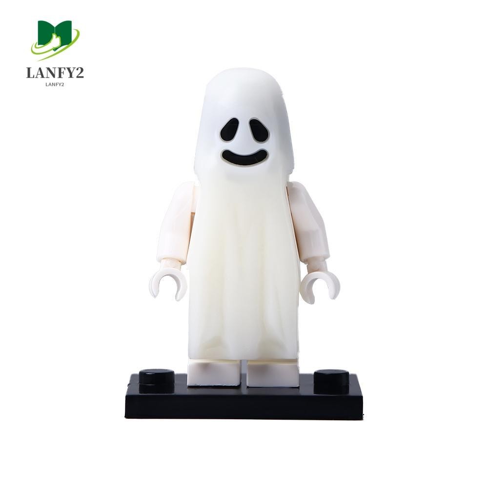 Alanfy Smiling & Crying Ghost รุ่น Halloween Series 1PC อิฐขนาดเล็กของ ...