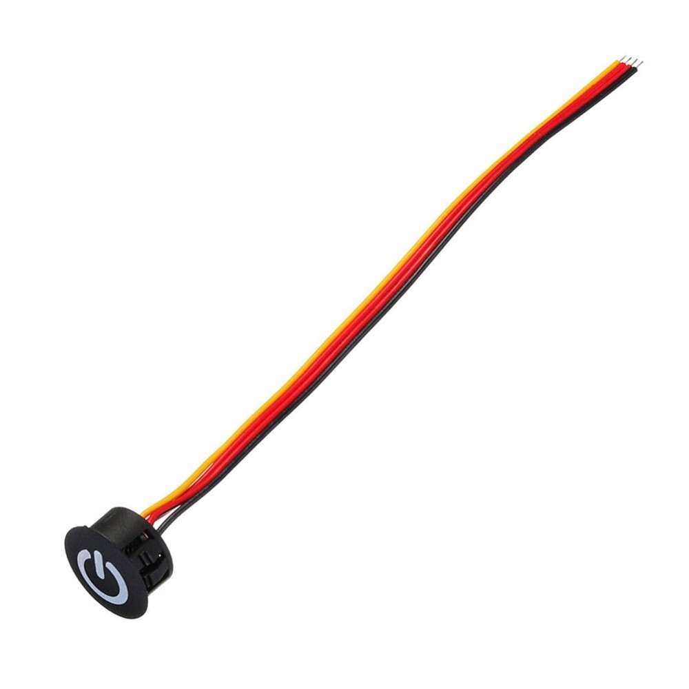 สวิตช์หรี่ไฟ สะดวก Sleek Design Snap-in Mount 1 ชิ้น 10W 16 มม. 16 มม. ...