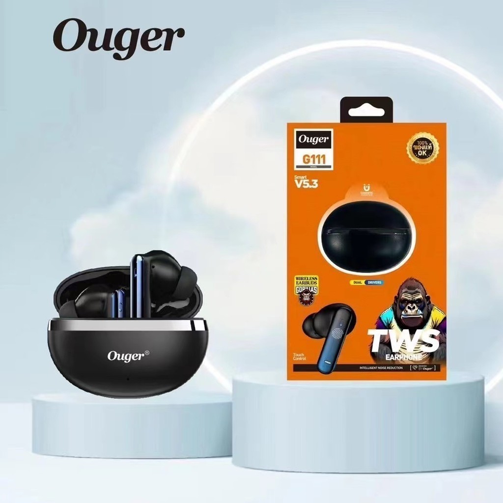 Ouger G111 หูฟังไร้สาย แบบIn-Ear เสียงดี ไมค์ชัด ตัดเสียงรบกวน แบตอึด ...