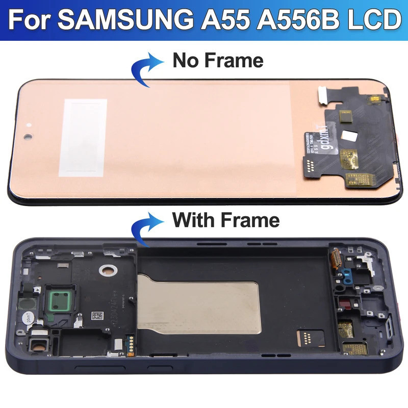 ทดสอบจอแสดงผลสําหรับ Samsung A55 5G lcd A556U A556B A5560 จอแสดงผล lcd ...