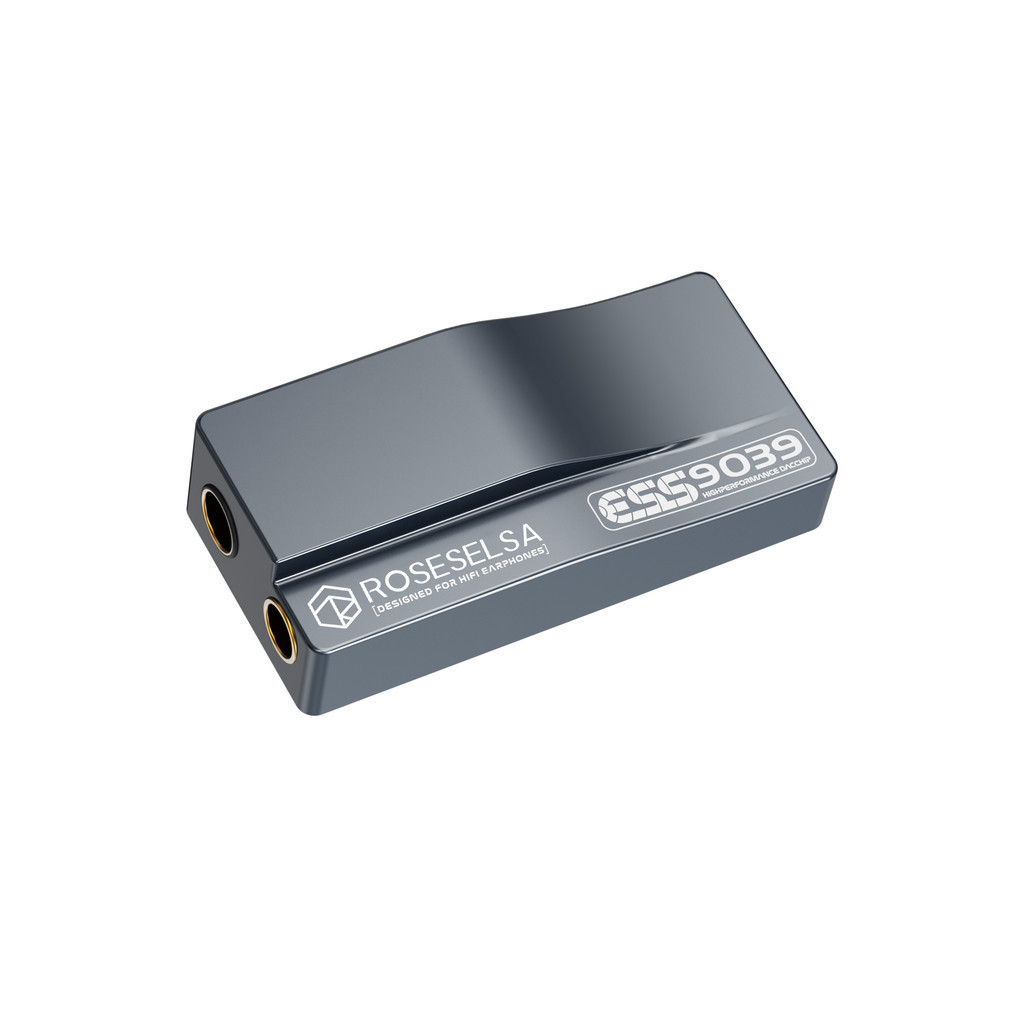 Roseselsa RS9039 แบบพกพา Flagship-Grade USB DAC/AMP TypeC เครื่องขยายเสียงหูฟัง DSD256 3.5 มม.4. ...