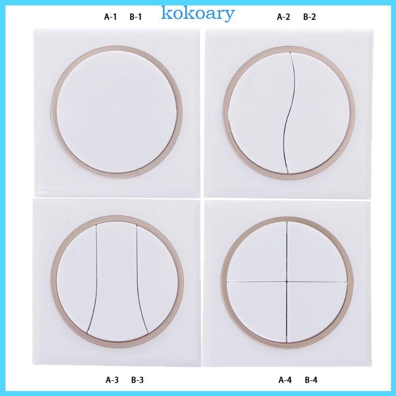 Kok 433Mhz 1 2 3 4 ปุ่ม 315mhz 4-key RF รีโมทคอนโทรลสวิทช์ 86-Type Wall ...