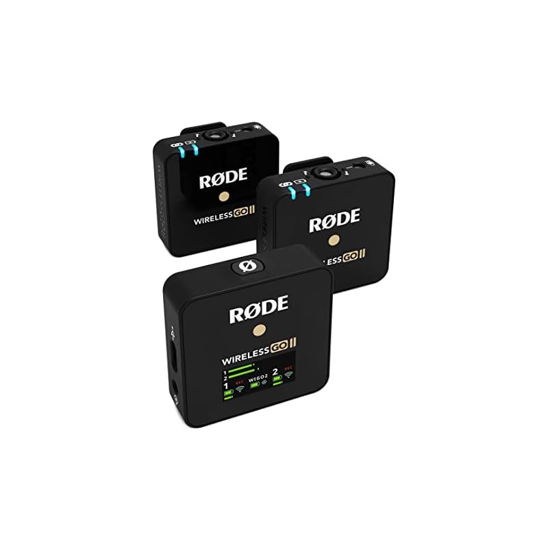 RODE Microphones Wireless GO II is a dual-channel wireless microphone ...
