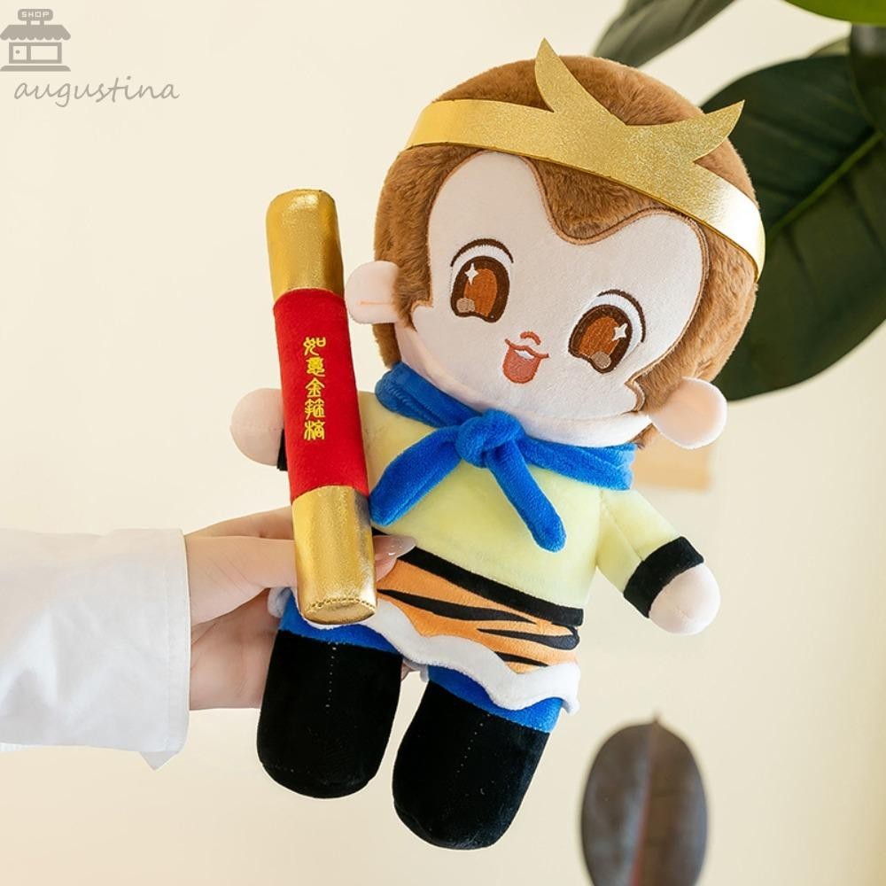 Augustina Wukong ตุ๊กตาตุ๊กตา, จําลอง Soft Black Myth Wukong ของเล่น ...