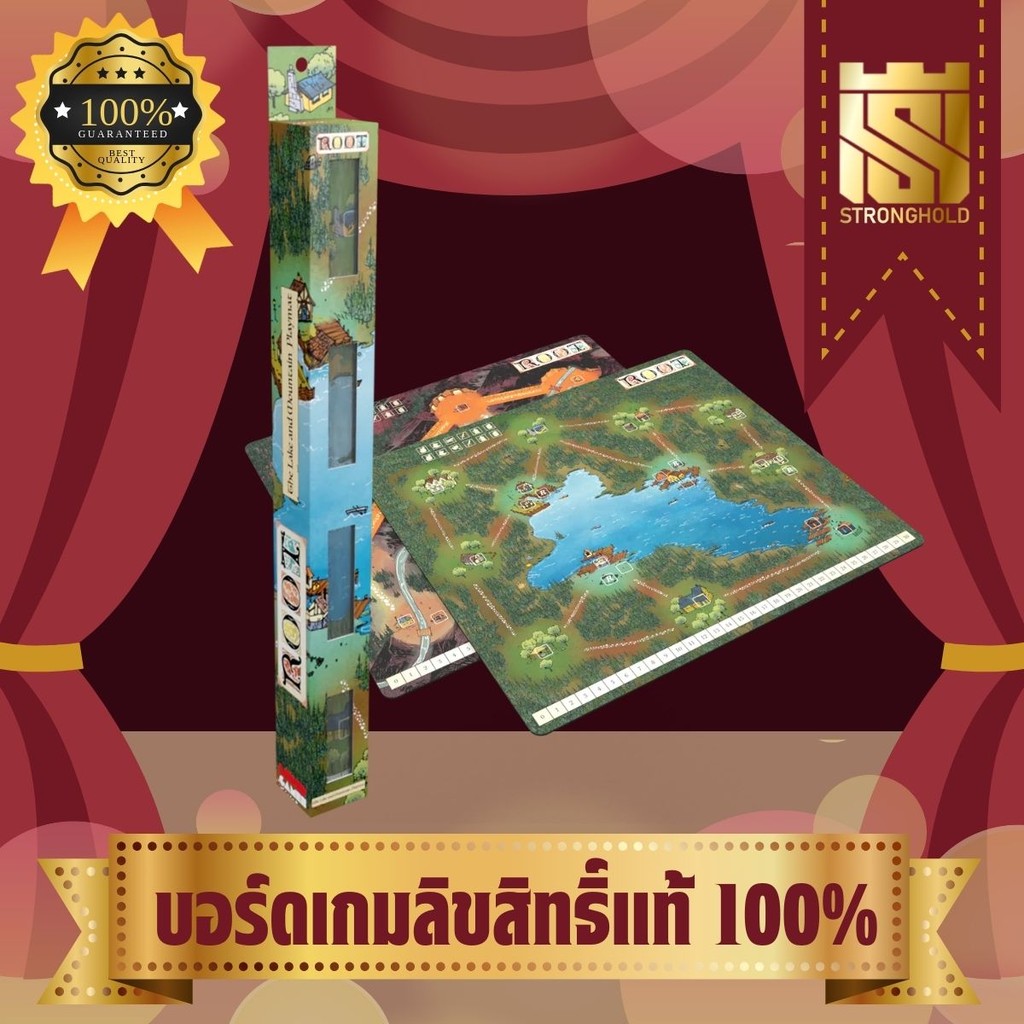 Root Playmat Lake/Mountain - บอร์ดเกม Board Game - STRONGHOLD สยาม ...