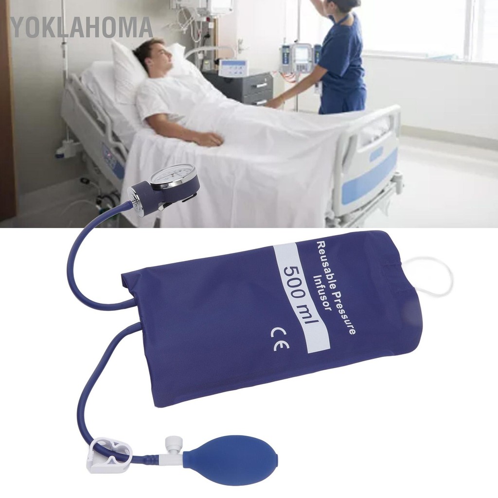 YOklahoma Pressure Infusion Cuff ที่กรองแบบใช้ซ้ำได้สำหรับการถ่ายเลือด ...