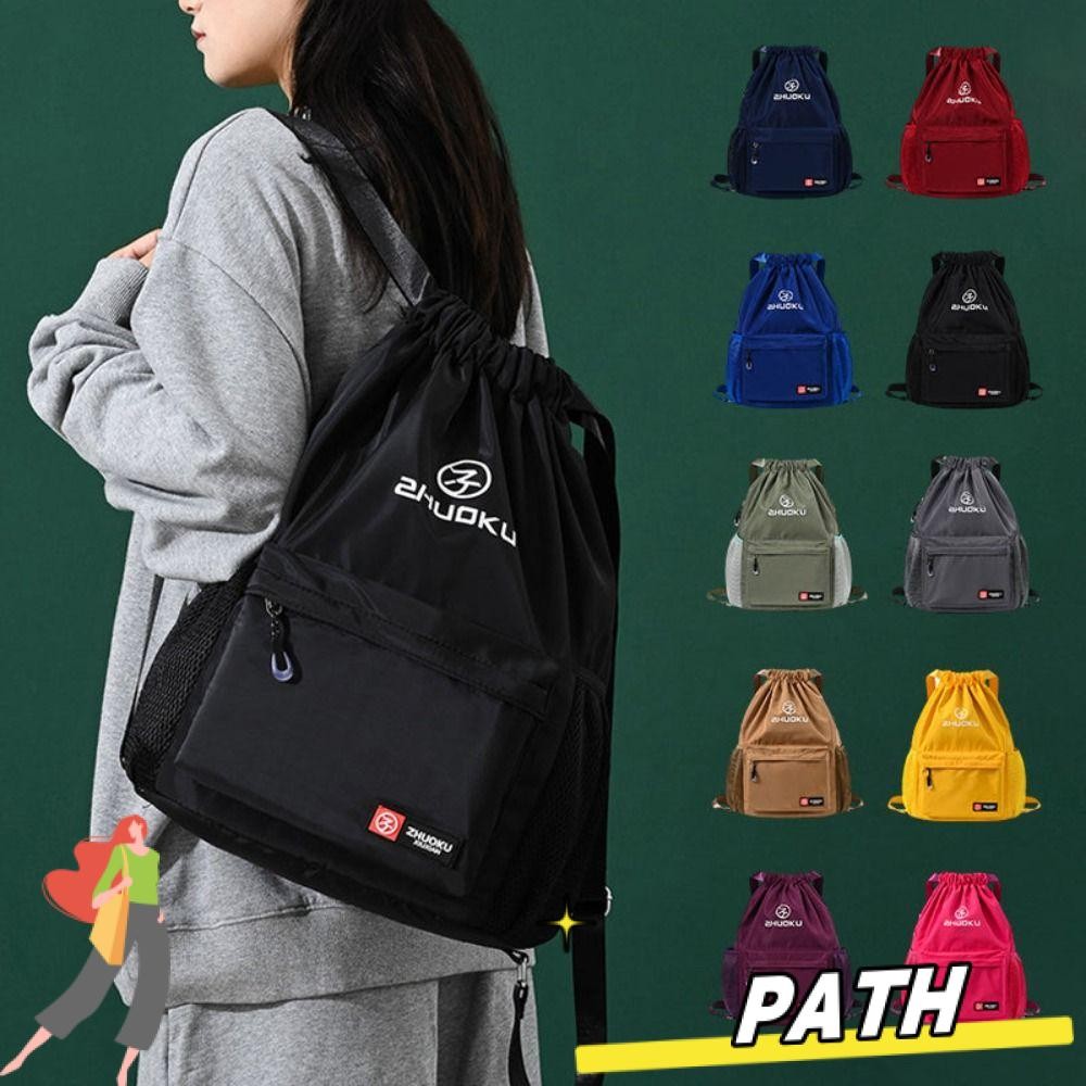 Path Sport Bag, กระเป๋าเป้กันน้ําแบบมีเชือกรูด, อุปกรณ์สปอร์ตความจุขนาด ...