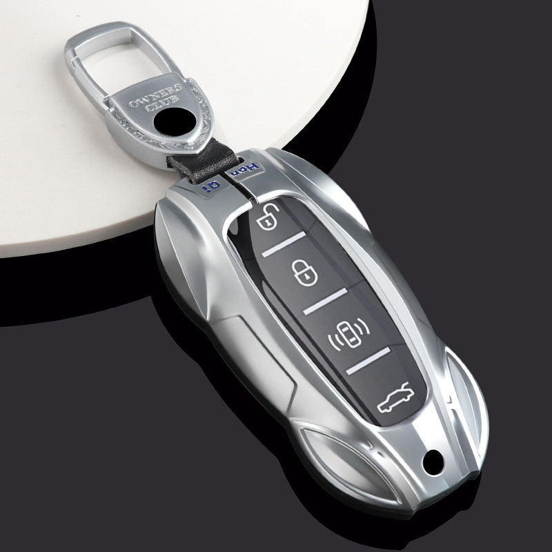 โลหะรถ Remote Key กรณีผู้ถือ Shell HongQi ใหม่ H5 HS5 HS3 HS7 H6 H7 H9 ...
