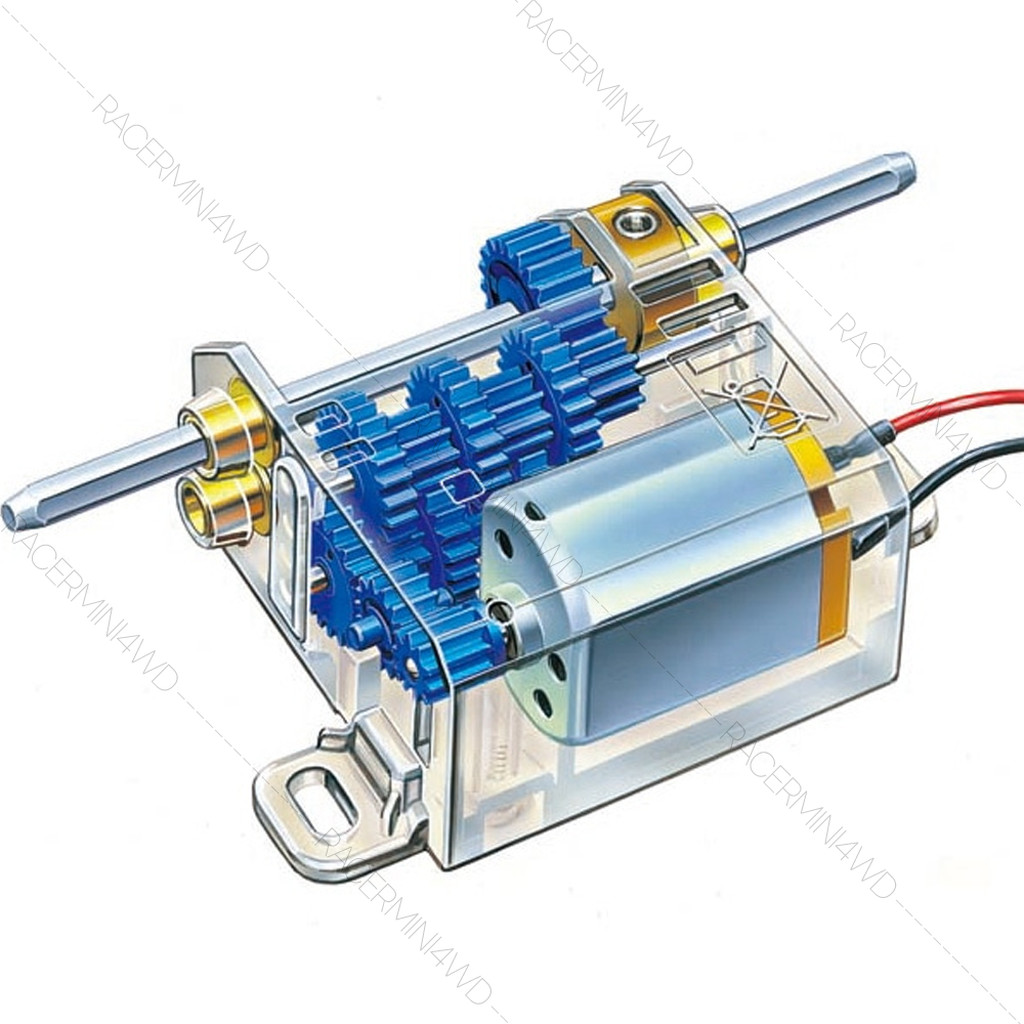 Product image TAMIYA 70190 Mini Motor Multi-Ratio Gearbox (12-Speed ...