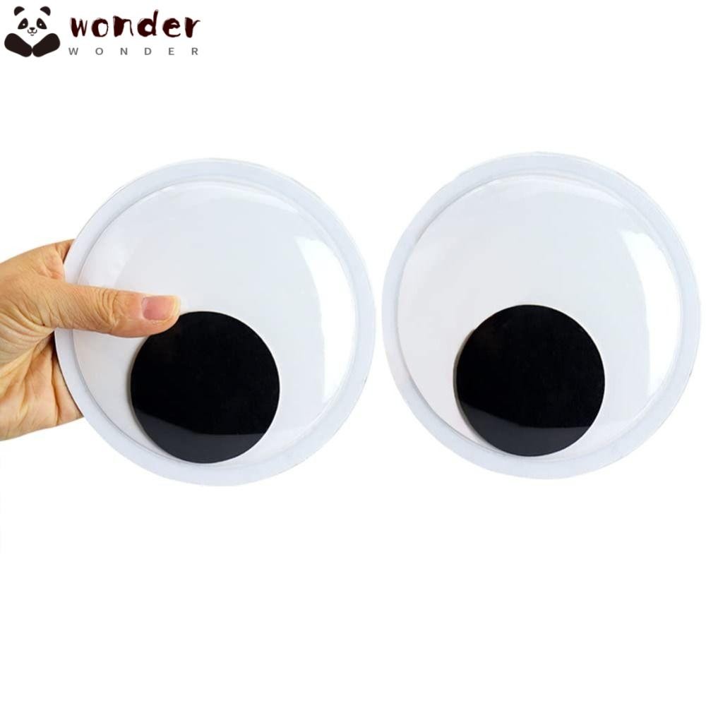 Wonder 6PCS Giant Googly Eyes, Giant Black White Googly Eyes, Googly ...