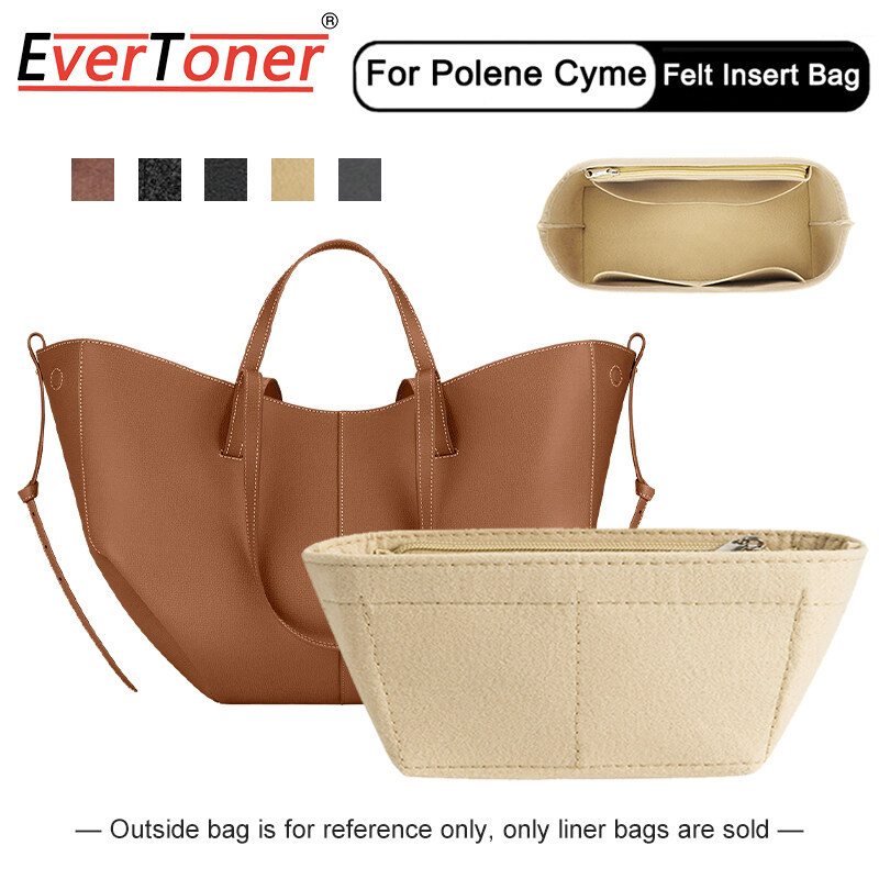 Evertoner ใส่กระเป๋าสําหรับ POLENE Cyme M Mini Organizer Felt แต่งหน้า ...