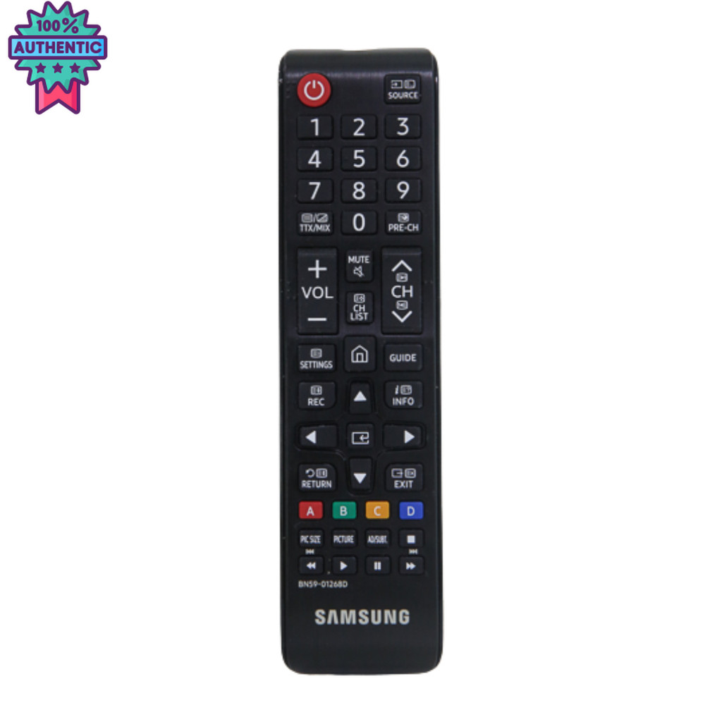 รีโมททีวีซัมซุงแท้ REMOTE TV LCD LED SMART SAMSUNG BN59-01199F / AA59 ...