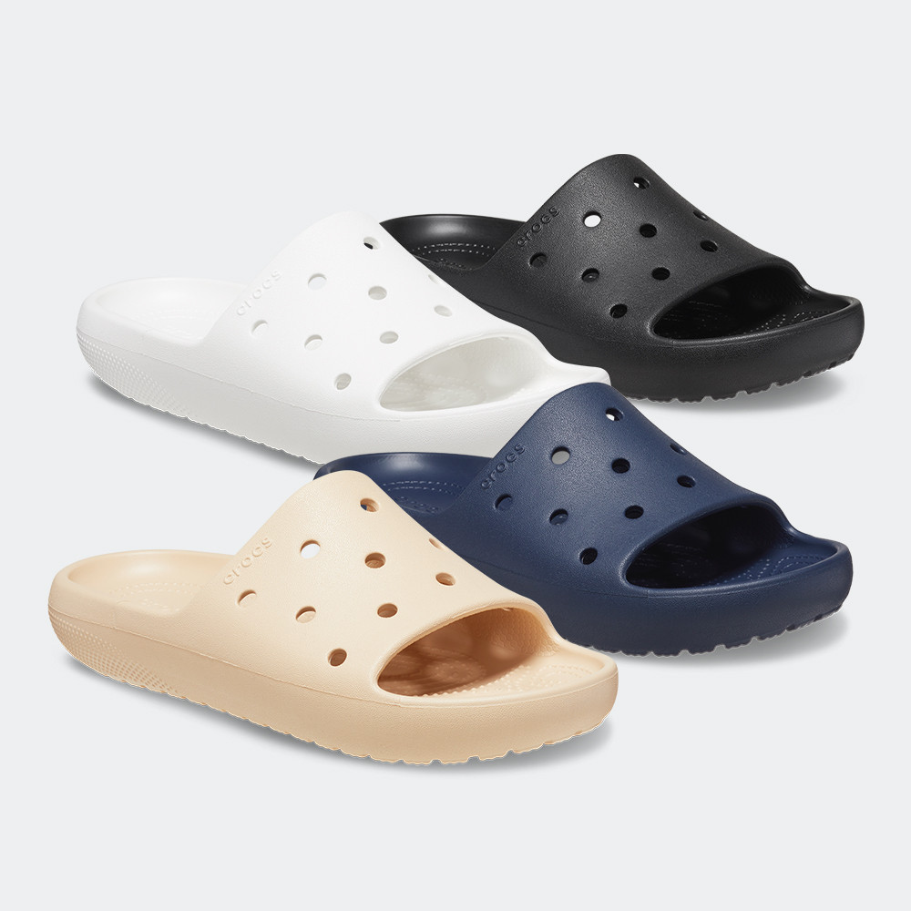CROCS รองเท้าแตะ ผู้ใหญ่ รุ่น SLD V2/ 209401 (410,001,100,2DS) | Shopee ...