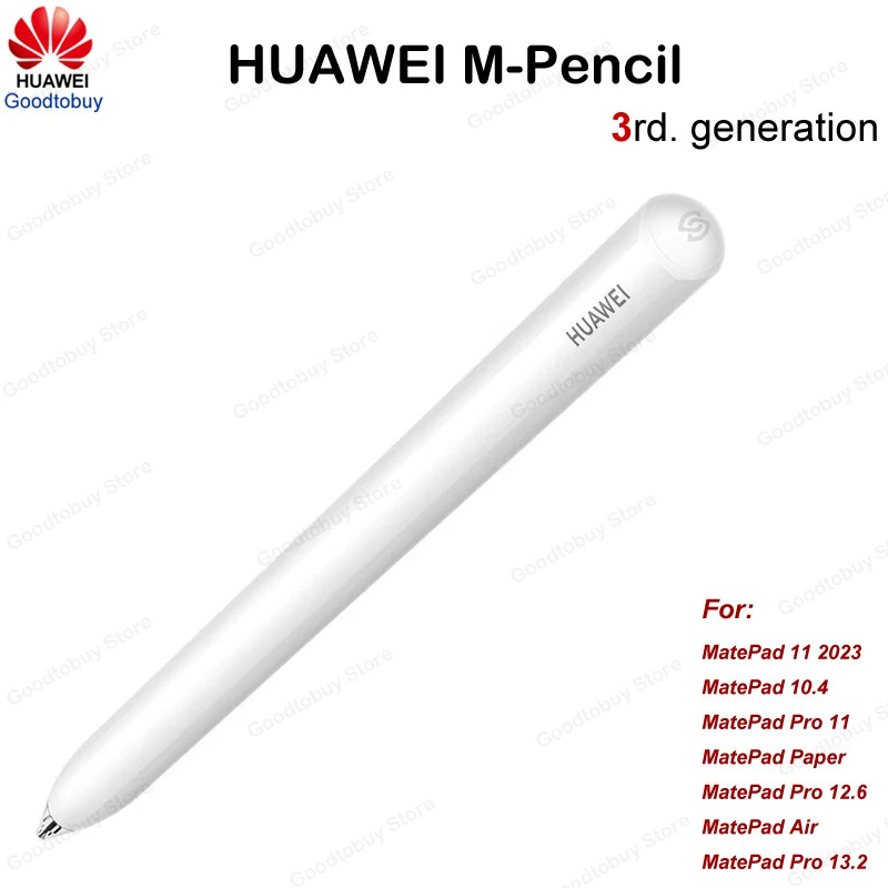 Original HUAWEI M-Pencil 3rd Generation 2023 ปากกาสไตลัสสัมผัสในตัว ...