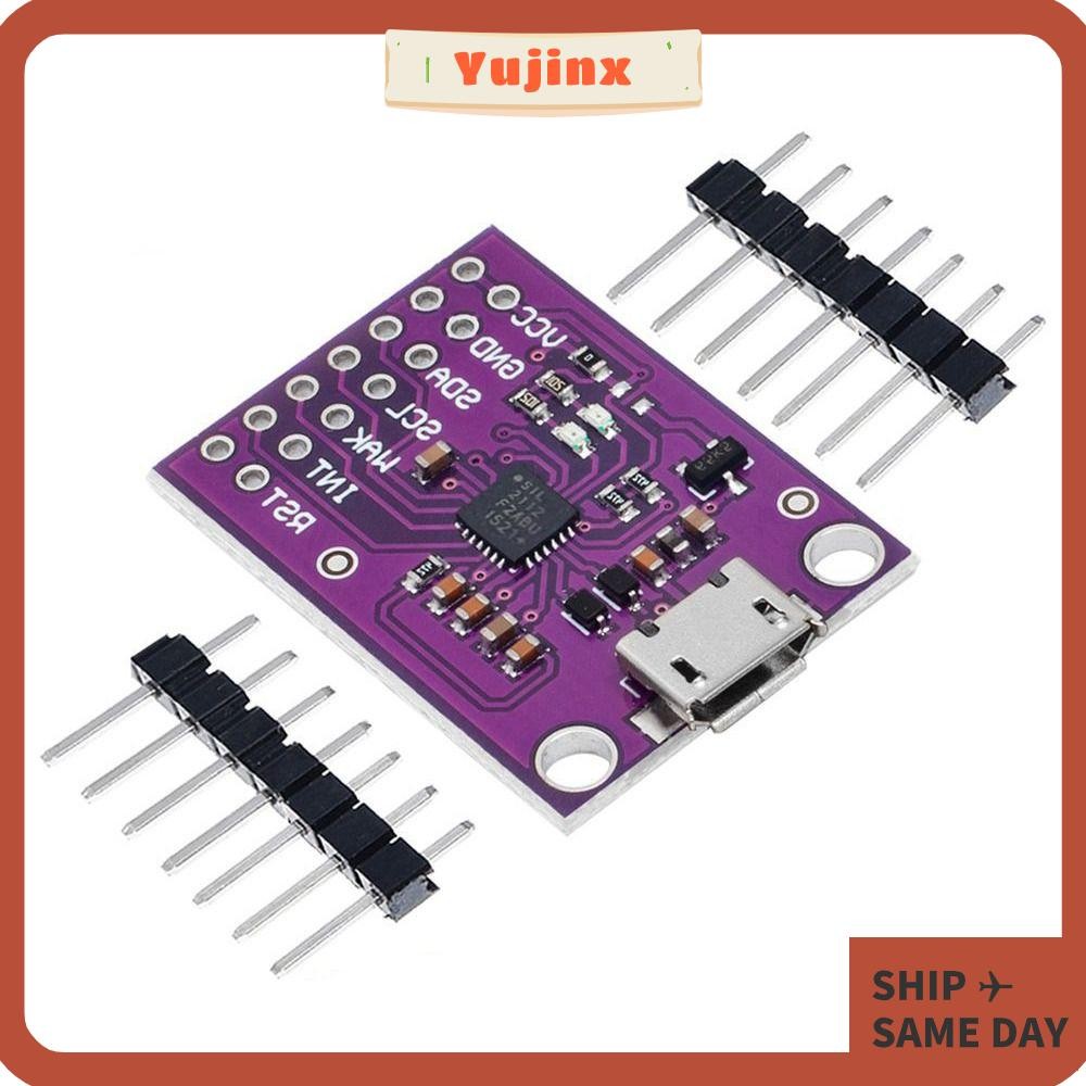 Yujinx CP2112 บอร์ด Debug, USB ถึง SMBus I2C MCU-2112 โมดูลการสื่อสาร ...