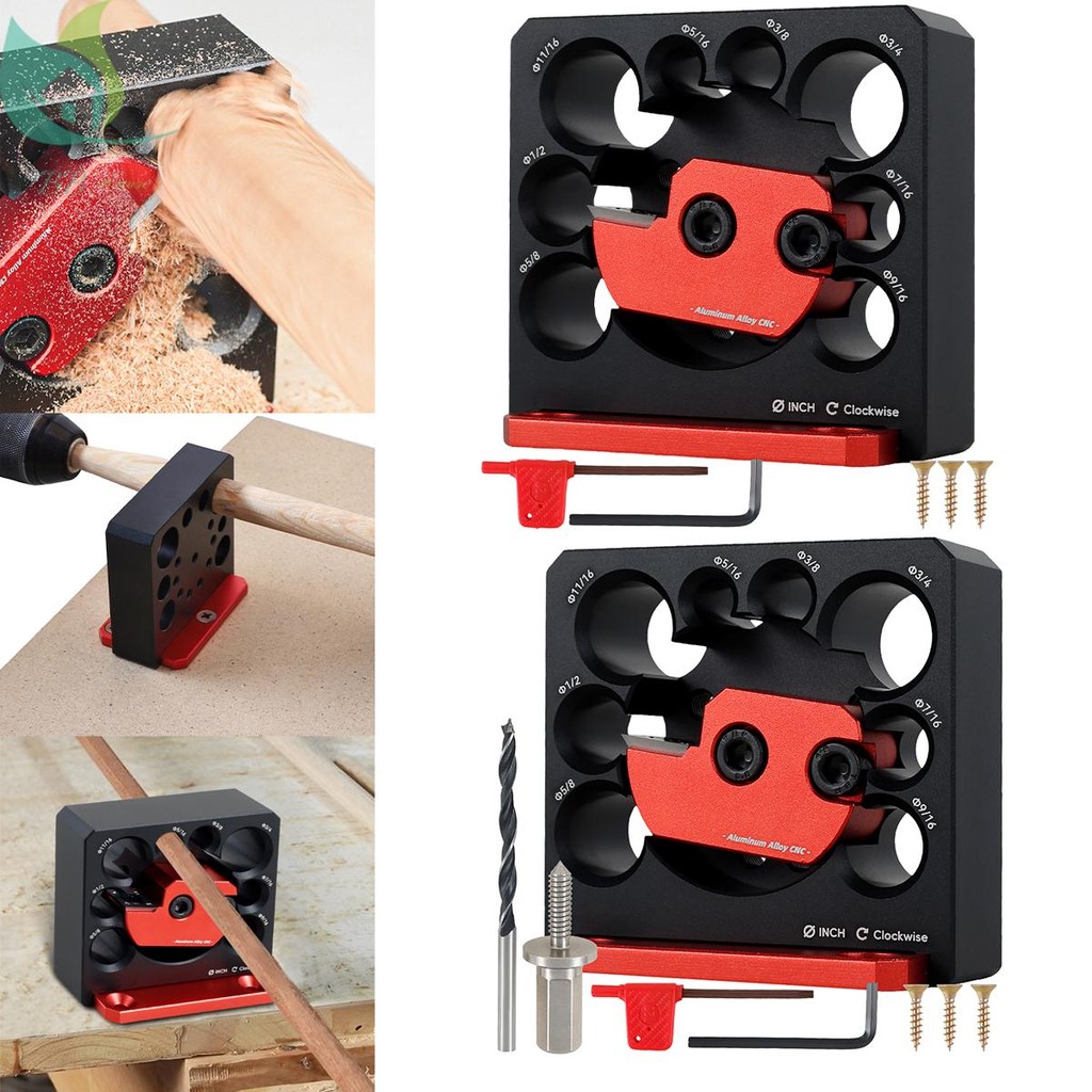 Dowel Maker Jig Kit 5/16-3/4 นิ้ว Dowel Maker เครื่องตัด 8 หลุม Dowel ...