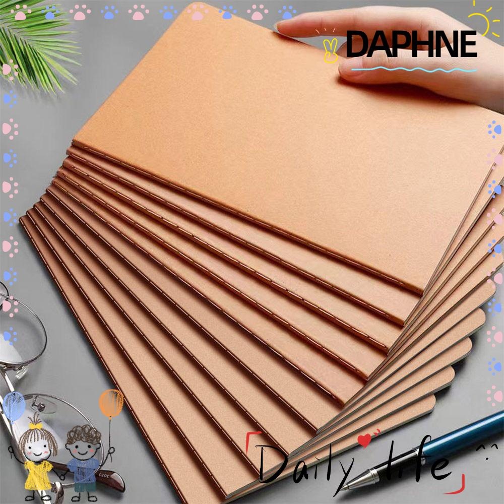 สมุดบันทึก DAPHNE, สมุดไดอารี่ปกคราฟท์ A4/B5, ตารางแบบพกพา/Lined/Blank ...