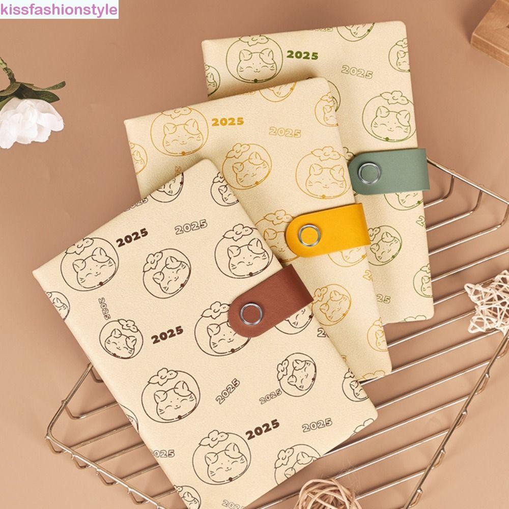 Kissfashionstyle 2025 Agenda Planner Notebook, A5 Cat 2025 Journal ...