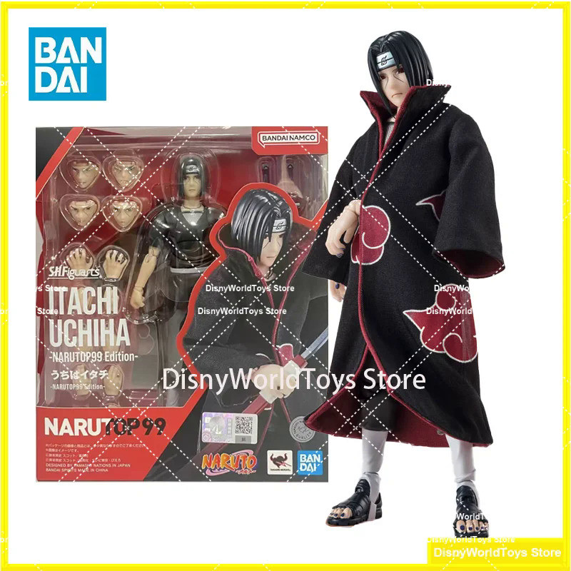 100% Original Bandai S.H.Figuarts SHF Naruto Uchiha Itachi NARUTOP99 ...