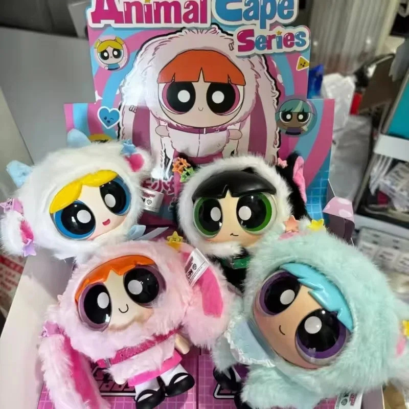 The Powerpuff Girls Cape Cross-Dressing Doll Blind Box Doll ตุ๊กตาไวนิล ...
