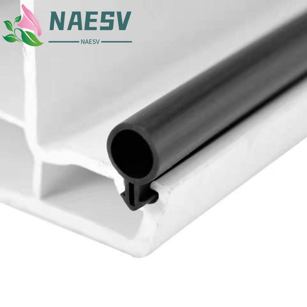 NAESV ซีลร่าง Stopper, ยางซิลิโคนอ่อน O ประเภทประตูหน้าต่างแถบปิดผนึก, ปฏิบัติ Cuttable 5M O ...