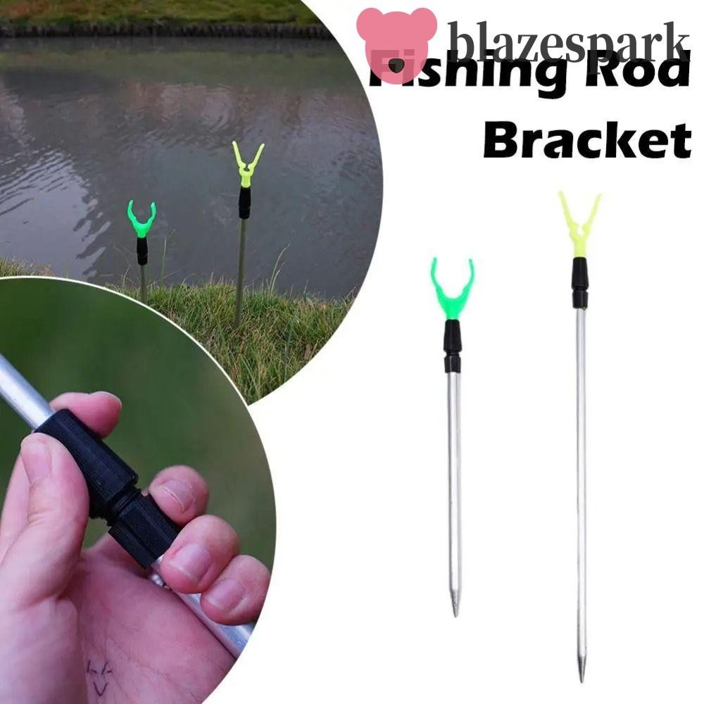 BLAZESPARK ขาตั้งตกปลาระบบทянได้ อลูมิเนียมอัลลอยด์ ปรับระดับค้างไว้สำหรับคันเบ็ด ขนาดขยายได้ 50 ...