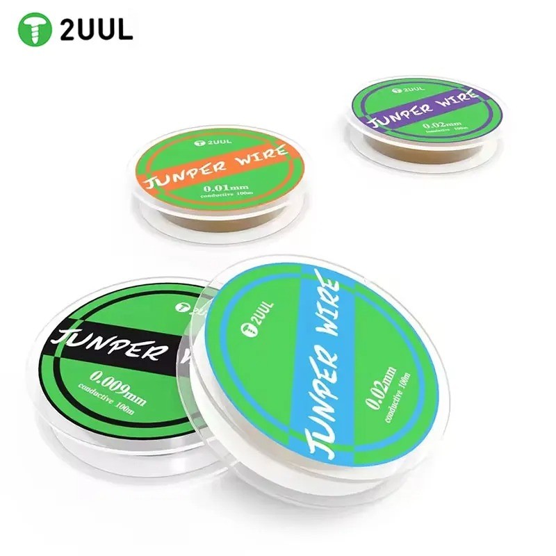 2UUL Ultrafine จัมเปอร์ลวด FX-001 0.01 มม.FX-0009 0.009 มม.FX-002 0.02 ...