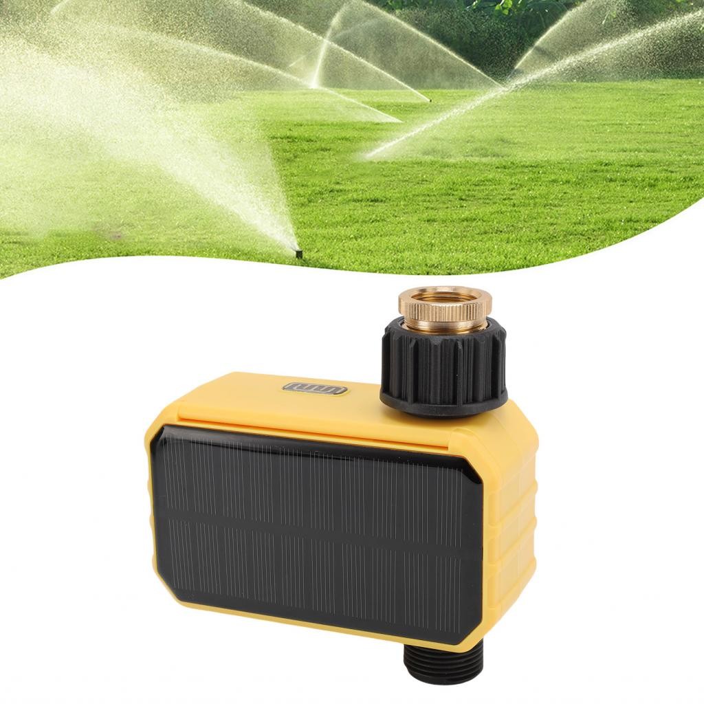 Solar Smart WiFi Water Timer Rain Sensing Valve Sprinkler Valve การ ...