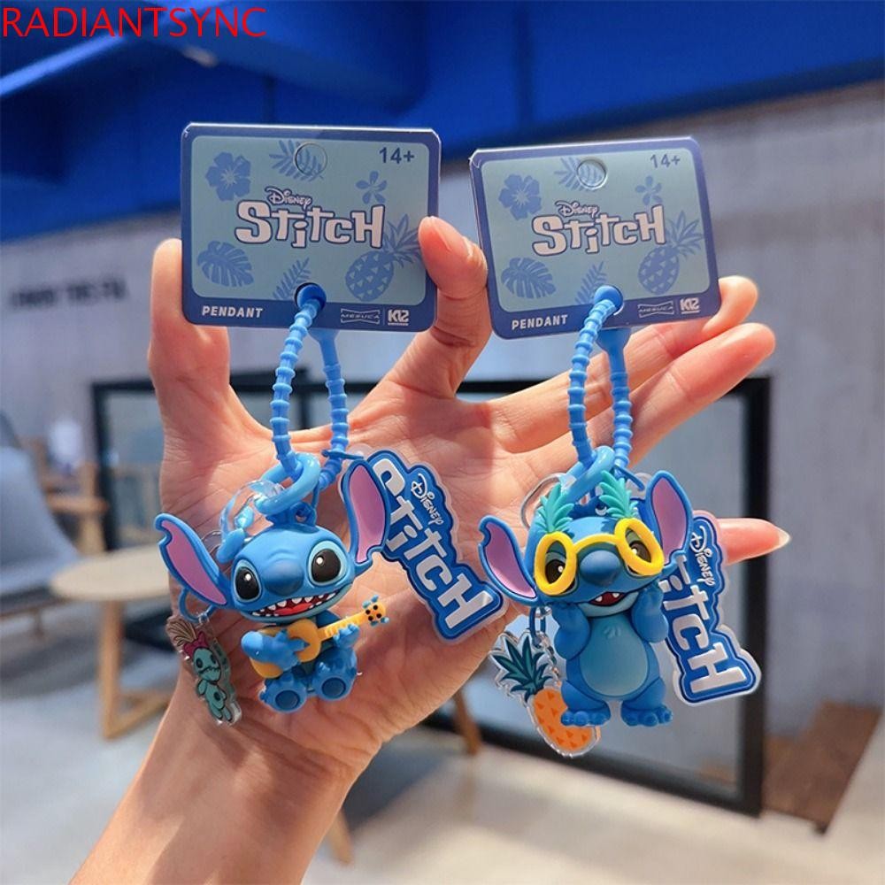 RADIANTSYNC Stitch จี้ตุ๊กตา,สับปะรดผลไม้ Stitch พวงกุญแจตุ๊กตา,นุ่มน่ารักคอลเลกชันการ์ตูน ...