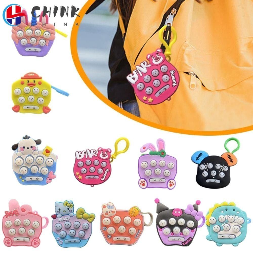 Chink Pop It Game, Electronic Whac-A-Mole พวงกุญแจความเครียดบรรเทาเกม ...