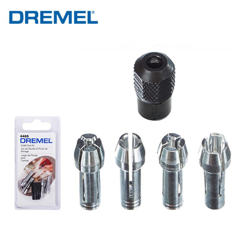 Dremel 4 ชิ้น Collet Chuck แขน Grip สว่านไฟฟ้า Chuck เจาะอุปกรณ์เสริม 1 ...
