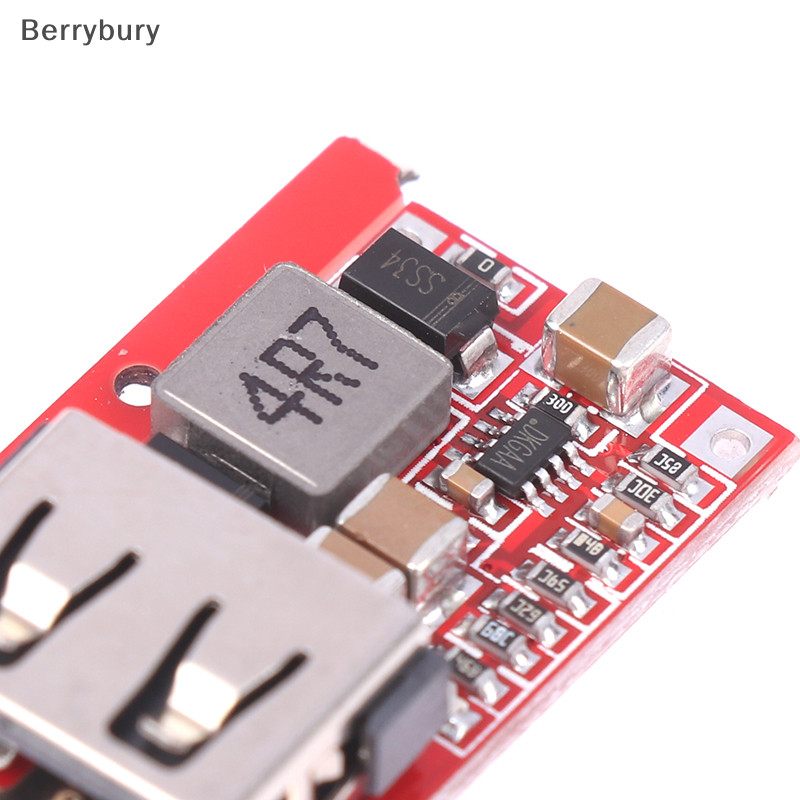Berrybury 6-24V 24V 12V ถึง 5V USB ขั้นตอนลงโมดูล DC-DC Converter ชาร์จ ...