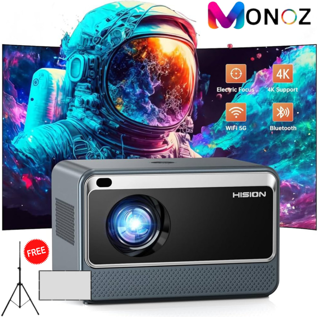 Monoz Projector K11 Android Full HD 1080P บลูทูธรองรับ 2000 ลูเมน และ ...