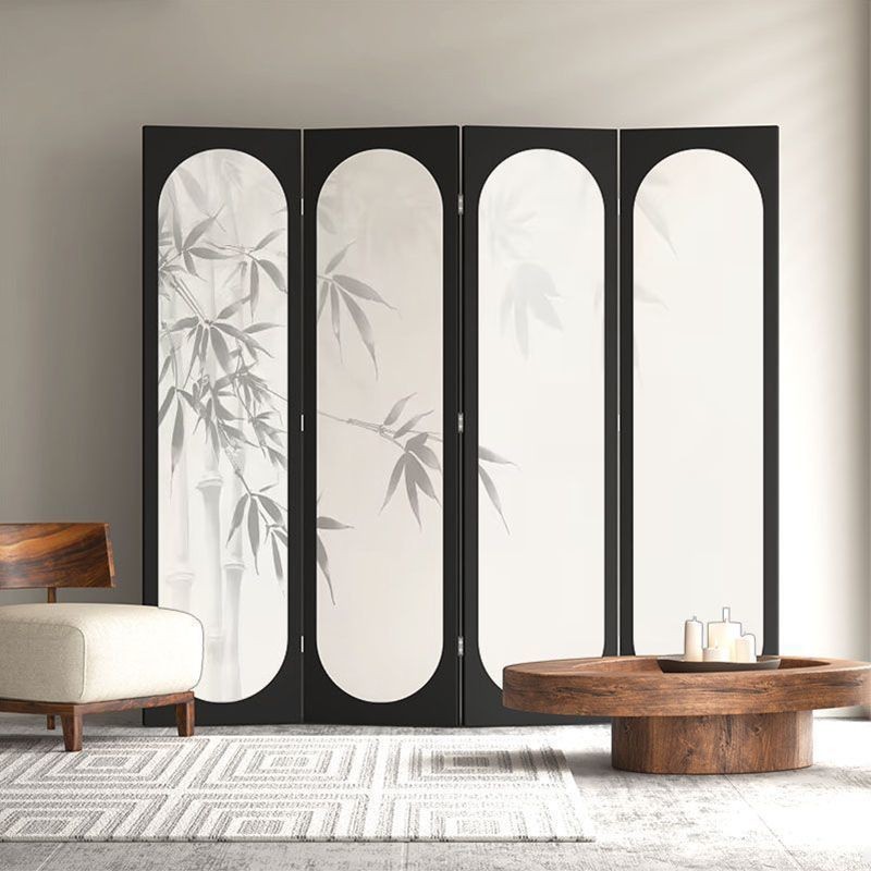 Screen partition living room folding French decoration movable with ...