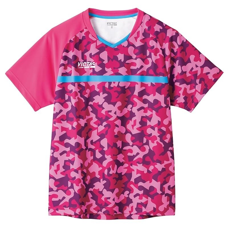 [VICTAS] Table Tennis Dazzle Game Shirt (DAZZLE GS) J.T.T.A (Japan Table Tennis Association ...
