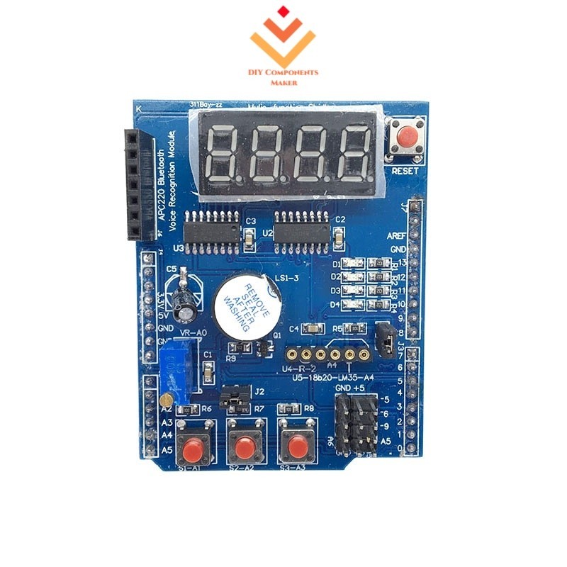 Multifunction Shield พร้อม Buzzer LM35 4LED ตามการเรียนรู้ชุดขยาย ...