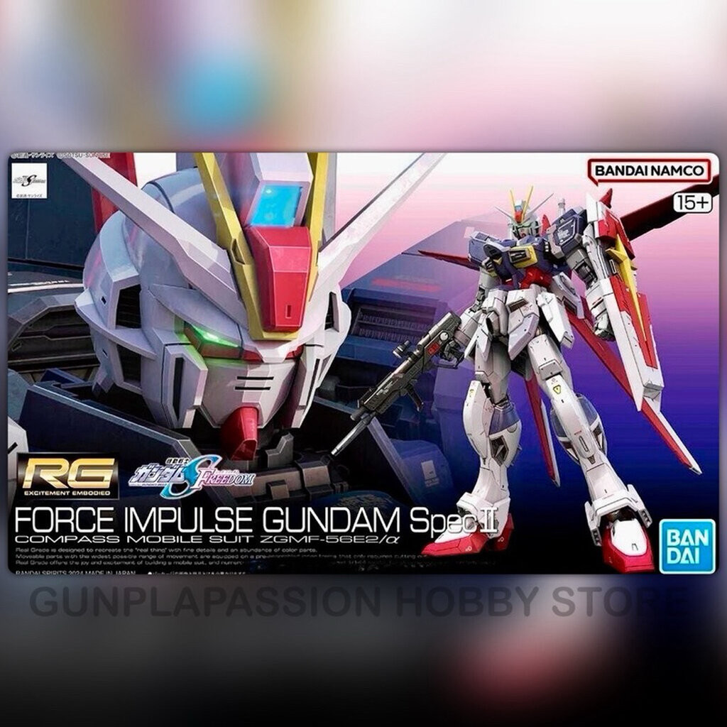 BANDAI RG FORCE IMPULSE GUNDAM Spec II โมเดล กันดั้ม กันพลา PS TOYLAND ...