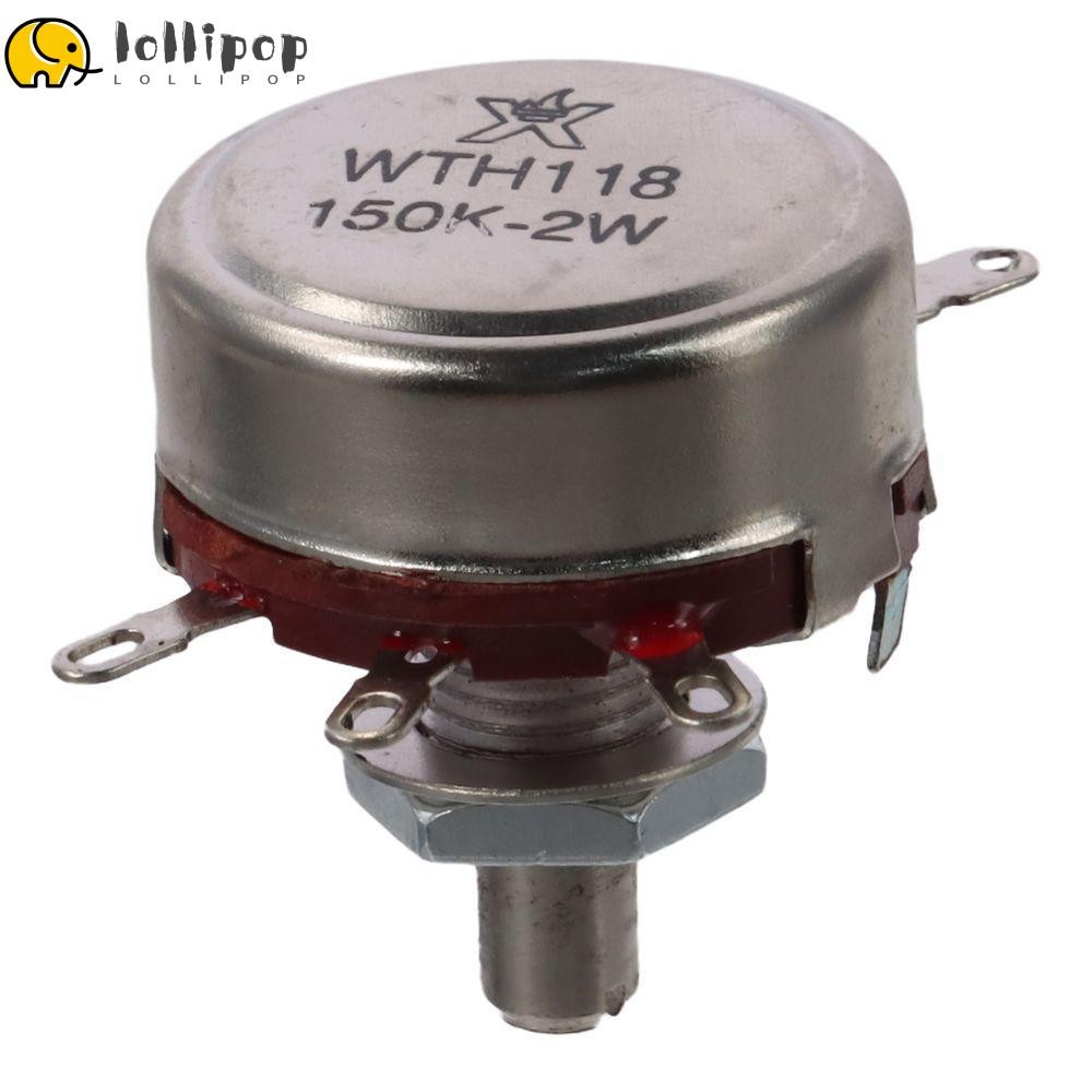 Lollipo1 Potentiometer พร้อมลูกบิด, 150K Ohm ไฟฟ้า, แอพพลิเคชั่นกว้าง ...