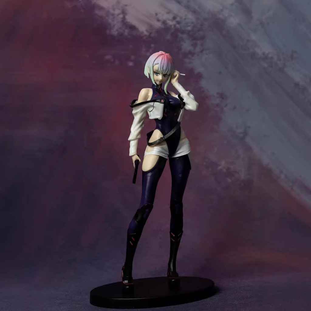 Cyberpunk 2077 Langke Edge Walker FA ยืน Lucy รูปอะนิเมะญี่ปุ่นโมเดลสอง ...