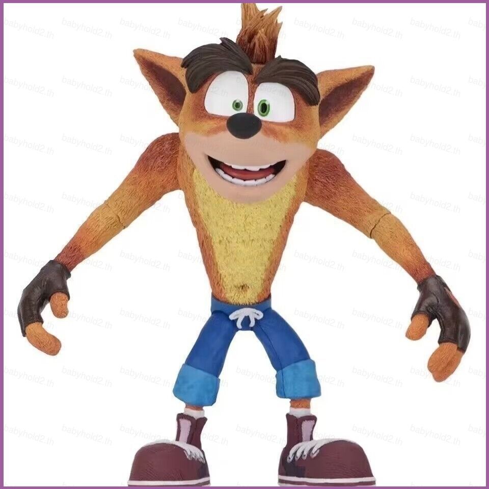 Yb Crash Bandicoot Action Figure Flying รุ่นมือถือตุ๊กตาของเล่นสําหรับ ...