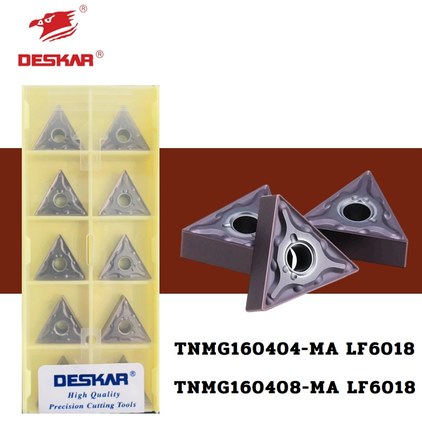 เม็ดมีด Inserts T16 เม็ดสองหน้า มุม 04 08 TNMG160404-MA LF6018 TNMG160408-MA LF6018 | Shopee ...