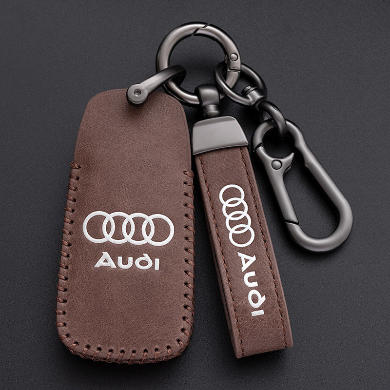 เคสกุญแจ Audi Q3A6l a3 a4l q5l ซองหนังกุญแจรถ Q2l a8 a7 q7 a4l a6l q5l a3 q7 q5l a4 a8l กระเป๋า ...