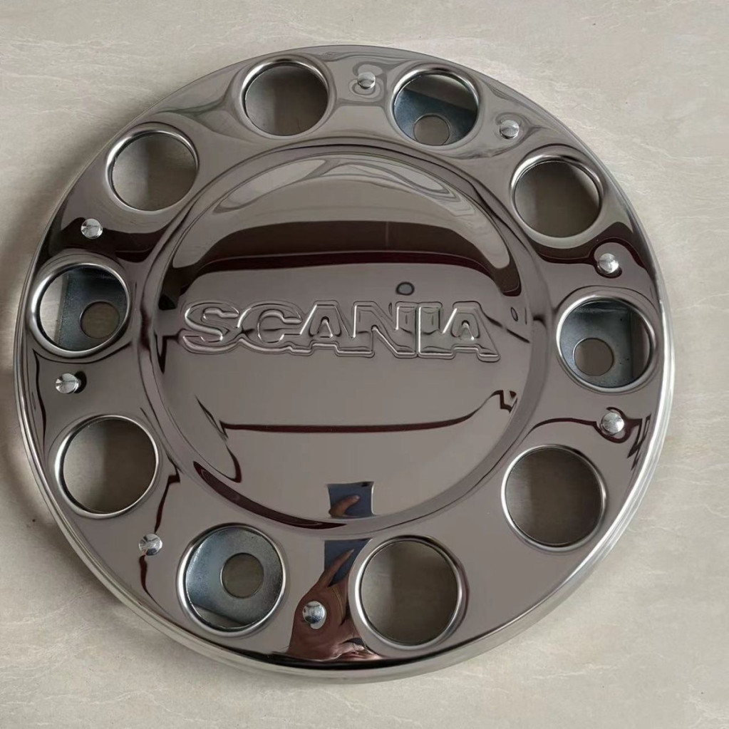 Scania Heavy Truck Hub Cover VOLVO แหวนเหยียบล้อหน้า DAF ฝาครอบดุม ...