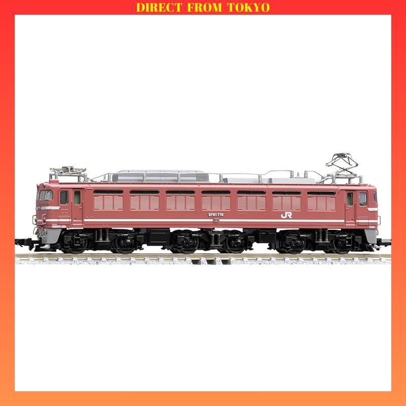 TOMIX N Gauge JR EF81 Type 600 JR Freight Updated Color 7180 Railway Model Electric Locomotive ...