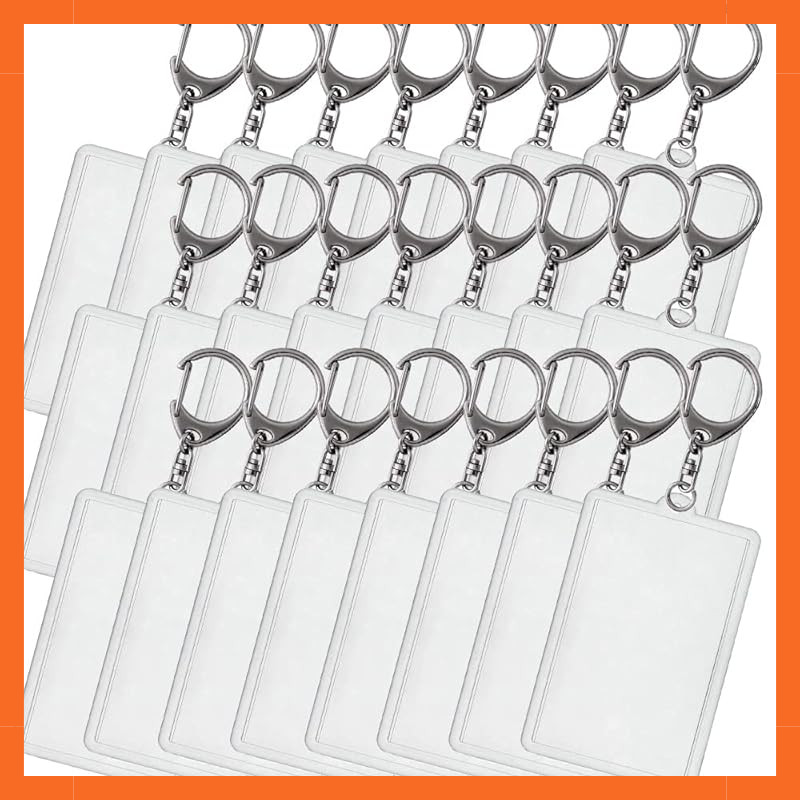 "EBISU Design Card Size Photo Keychain - Rectangle 85mm - Multipack ...