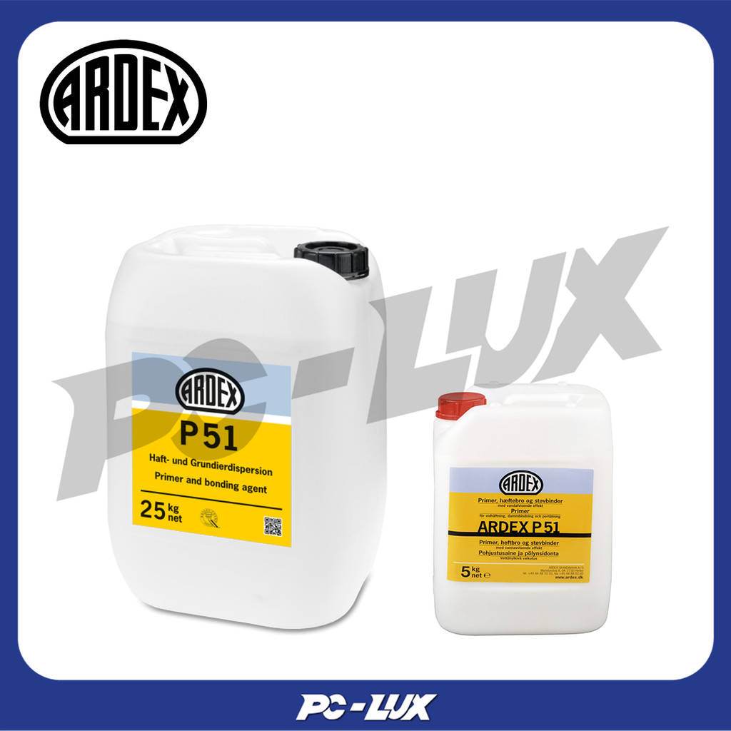 ARDEX P 51 น้ำยารองพื้นและน้ำยาประสาน ชนิดเข้มข้น สูตรน้ำสำหรับพื้นผิว ดูดซับหรือมีรูพรุน ...