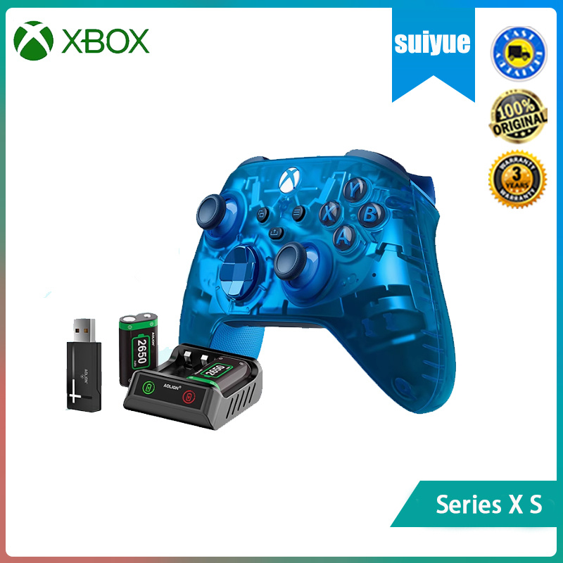 คอนโทรลเลอร์ไร้สาย Microsoft Xbox Series XS Sky Secret XSX XSS ตัวควบคุมบลูทูธ | Shopee Thailand