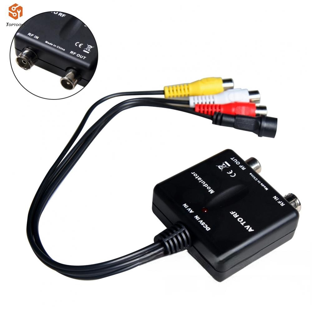 AV To RF Modulator แบบพกพาออกแบบแบบยืดหยุ่น Professional Manufacturing ...